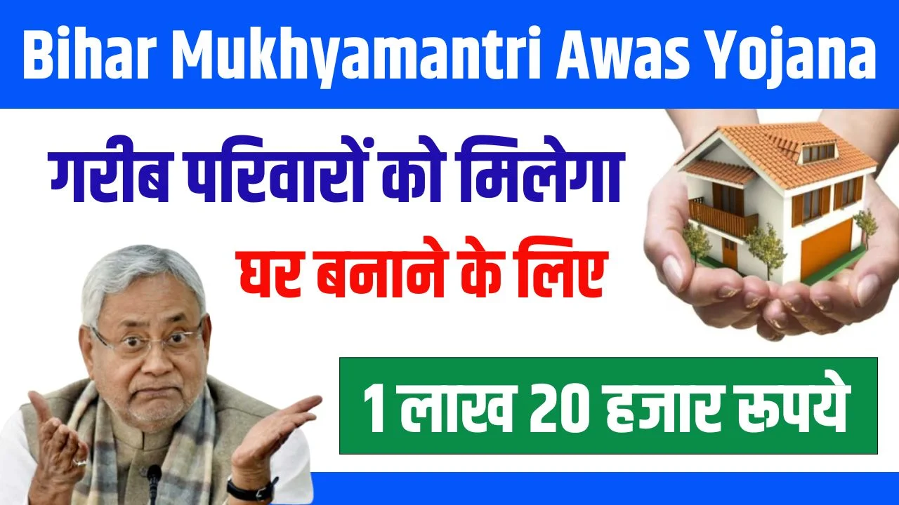 Bihar Mukhyamantri Awas Yojana: गरीब परिवारों को मिलेगा घर बनाने के लिए ...